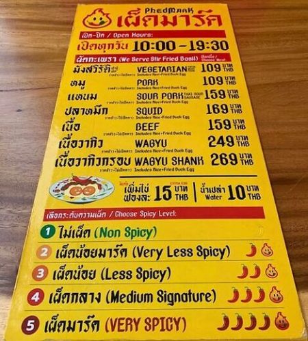 Spicy Pad Kra Pao: A Comprehensive Phed Mark Restaurant Review ...